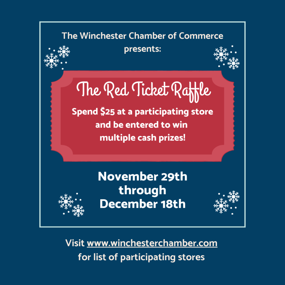 The Chamber’s “Red Ticket Raffle” is back! - Visit Winchester MA